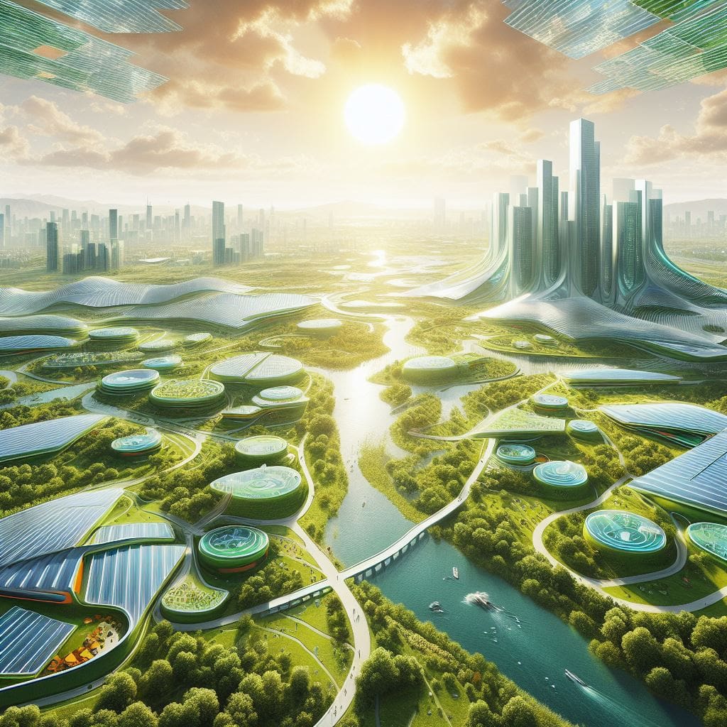 Solarpunk Images Based on Digital Art | Solarpunk Cities